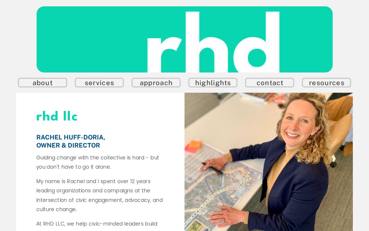RHD | Rachel Huff-Doria